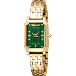 Just Cavalli Analog Watch female Gold size One Size