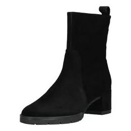 H&ouml;gl Bikerboots H&Ouml;GL "H&ouml;gl Stiefel Veloursleder", Damen, Gr. 38,5, schwarz, Veloursleder, Schuhe Bikerboots
