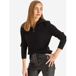 Bianco Lucci Pullover Damen Gr&ouml;&szlig;e S/L schwarz