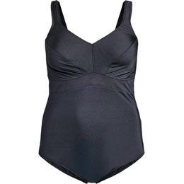 Swim By Zizzi Badeanzug 'SRIKA' Damen Gr&ouml;&szlig;e 5XL schwarz