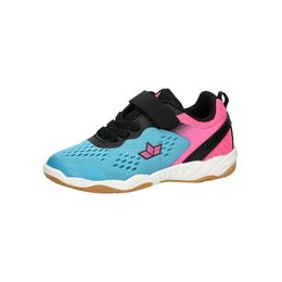 Lico Sportschuh 'Key VS' Jungen Gr&ouml;&szlig;e 27 neonblau / pink / schwarz
