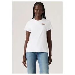 Levi's T-Shirt LEVI'S "THE PERFECT TEE", Damen, Gr. M (38), joshua tree scenic b,, Single Jersey, Obermaterial: 100% Baumwolle, normal, Rundhals, abgesteppt, Shirts T-Shirt, mit Batwing-Logoprint