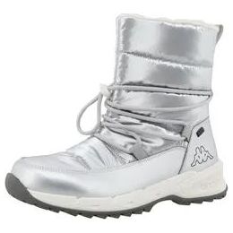 Winterboots Kappa "Laiza", Damen, Gr. 40, silber, Schuhe Winterboots, Winterschuhe, Winterstiefel, Snowboots, gef&uuml;ttert, wasserdicht