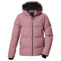 Steppjacke Killtec "KOW 357 GRLS QLTD JCKT", Kinder, Gr. 152, pink, Obermaterial: 100% Polyester;Futter: 100% Polyester;Futter 2:;F&uuml;llung 1: 100% Polyester/ F&uuml;llung 2:, Jacken Steppjacke, Wasserabweisende M&auml;dchenjacke mit Kapuze, atmungsaktiv, warm