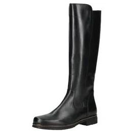 Stiefel Gabor "Gabor Stiefel Leder/Textil", Damen, Gr. 37,5, schwarz, Leder, Textil, Schuhe Stiefel