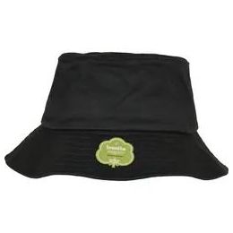 Fischerhut Flexfit "Flexfit Unisex Organic Cotton Bucket Hat", Damen, Gr. onesize, schwarz, 98% Baumwolle (Bio), 2% Elasthan, H&uuml;te