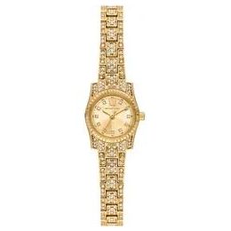 Quarzuhr Michael Kors "MICRO PETITE LEXINGTON", gelbgoldfarben, goldfarben, Armbanduhren, Damen, Quarzuhr, Armbanduhr, Damenuhr, Edelstahlarmband, analog, Glassteine