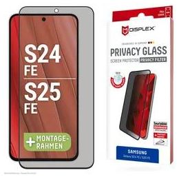 Displex Displayschutzglas "Privacy Glass Screen Protector", transparent, B:9cm H:1,2cm T:20mm, Displayfolien, Blickschutzfolie, Schutzfolie, Bildschirmschutz, kratz- & sto&szlig;fest