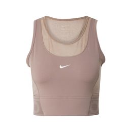 Nike Sporttop Damen Gr&ouml;&szlig;e L brokat / wei&szlig;