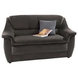 2-Sitzer DOMO collection "Lale formsch&ouml;nes und komfortables Sofa, zeitlos und elegant", grau (anthrazit), B:148cm H:88cm T:93cm, Struktur (100% Polyester);Microfaser PRIMABELLE (100% Polyester);Struktur grob (85% Polyester, 15% Polyacryl), Sofas, optimal f&uuml;r kleinere R&auml;ume