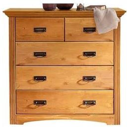 Schubkastenkommode OTTO HOME "Konrad", beige (gelaugt ge&ouml;lt), B:94cm H:89cm T:39cm, Sideboards, Breite 94 cm, aus massiver, FSC-zertifizierter Kiefer