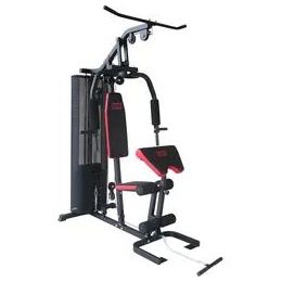 Kraftstation "Multi-Gym Smart", schwarz (schwarz, rot), Motive Fitness by U.N.O., KraftstationenB:75cm H:200cm L:148cm, max. Benutzergewicht 120 kg, max. Trainingsgewicht 45,8 kg, B:75cm H:200cm L:148cm