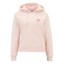 Kapuzensweatshirt MISS TEE "Miss Tee Self Love Club Hoody", Damen, Gr. S, pink, 65% Baumwolle, 35% Polyester, bedruckt, Sweatshirts