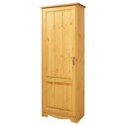 Garderobenschrank OTTO HOME "Trinidad", beige (natur, ge&ouml;lt), Schr&auml;nke, Garderobenschrank, Breite 69 cm.