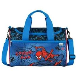 Sporttasche Scooli "Jurassic World", Kinder, Gr. B/H/T: 35cm x 23cm x 16cm, bunt (spider man), Polyester, bedruckt, Taschen Sporttasche