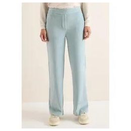 Cordhose Cecil, Damen, Gr. XXL, L&auml;nge 30, light mint blau, Cord, 65% Baumwolle, 33% Polyester, 2% Elasthan, unifarben, loose fit lang, Hosen Cordhose, High Waist