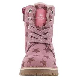 Stiefel Tom Tailor "Tom Tailor Tall Boots", M&auml;dchen, Gr. 37, old rose, Schuhe Stiefel