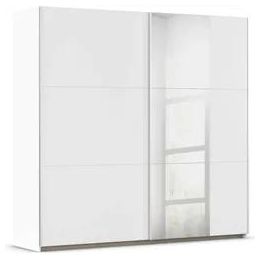 Schwebet&uuml;renschrank Rauch "Kleiderschrank Schrank Garderobe TOPSELLER AURELIO", wei&szlig; (alpinwei&szlig;), B:218cm H:210cm T:59cm, Holzwerkstoff, Schr&auml;nke, Schwebet&uuml;renschrank, zeitloses Design, viele Farben, Breiten 175/218/261 cm MADE IN GERMANY