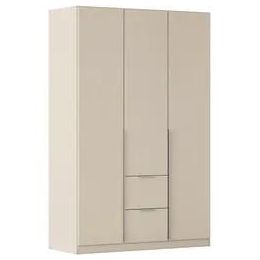 Dreht&uuml;renschrank OTTO HOME "Kleiderschrank Schrank Garderobe AGORDO mit Dekor- oder Hochglanzfront", beige (champagner), B:136cm H:229cm T:54cm, Holzwerkstoff, Schr&auml;nke, Dreht&uuml;renschrank, mit Au&szlig;enschubk&auml;sten, in 7 Breiten und 2 H&ouml;hen MADE IN GERMANY