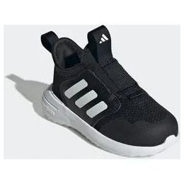 Slip-On Sneaker Adidas SPORTSWEAR "TENSAUR COMFORT KIDS", M&auml;dchen, Gr. 27, schwarz-wei&szlig; (core schwarz, cloud wei&szlig;, core schwarz), Synthetik, Textil, Schuhe, f&uuml;r Kinder
