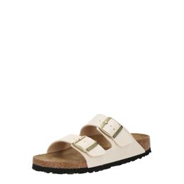 Birkenstock Pantolette 'Arizona' Damen Gr&ouml;&szlig;e 35 creme / wollwei&szlig;