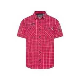 CAMP DAVID Button Up Shirt male Red size S