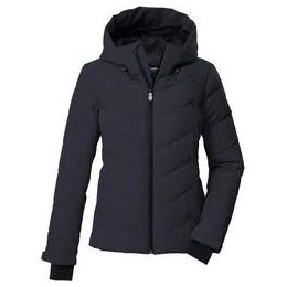 Skijacke Killtec "KSW 31 WMN SKI QLTD JCKT", Herren, Gr. 46, schwarz, Obermaterial: 100% Polyester;Futter: 100% Polyester;F&uuml;llung: 100% Polyester, Jacken Skijacke, Winddichte, wasserabweisende Skijacke mit Daunenoptik und Schneefang