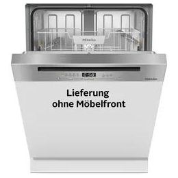 Miele teilintegrierbarer Geschirrsp&uuml;ler "G 5817 i XXL Active Plus", Energieeffizienz: A (A-G), silber (silberfarben), B:59,8cm H:84,5cm T:57cm, Geschirrsp&uuml;ler