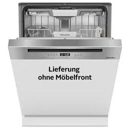 Miele teilintegrierbarer Geschirrsp&uuml;ler "G 5817 SCi XXL Active Plus", Energieeffizienz: A (A-G), silber (silberfarben), B:59,8cm H:84,5cm T:57cm, Geschirrsp&uuml;ler