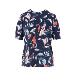 Quiosque Shirt '2JY003' Damen Gr&ouml;&szlig;e M nachtblau / mischfarben