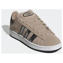 Sneaker Adidas ORIGINALS "CAMPUS 00S", Herren, Gr. 38, trace khaki, matte silber, core schwarz, Leder, Schuhe Sneaker