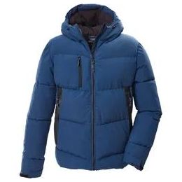 Steppjacke Killtec "KOW 255 MN QLTD JCKT", Damen, Gr. XL, dunkelblau, Obermaterial: 100% Polyester;Futter: 100% Polyester;F&uuml;llung: 100% Polyester, Jacken Steppjacke, Wasserabweisende Herrenjacke mit reflektierenden Elementen