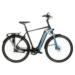E-Bike KROSS "Sentio 6.0 28" gr&uuml;n - Shimano Mittelmotor" Gr. 56, schwarz, schwarz, Elektrofahrr&auml;der, 56cm, 28 Zoll (71,12cm), SHIMANO 36 V/250 W E6100, Mittelmotor