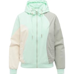 Ragwear Funktionsjacke 'Oggie' Damen Gr&ouml;&szlig;e S creme / grau / mint