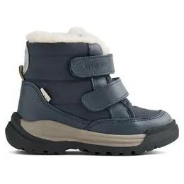 Stiefel Wheat "Wheat Winterboot Millas Tex", Damen, Gr. 28, navy, unifarben, Schuhe Stiefel