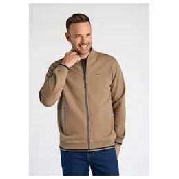 JACK'S INN 54 Strickjacke JACK&rsquo;S "Cardigan Comfort Fit", Herren, Gr. L, beige (stone), Obermaterial: 60% Baumwolle, 40% Polyester, Strickjacken Strickjacke