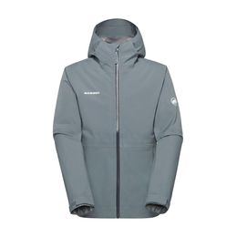 Mammut Outdoor jacket male Grey size XL