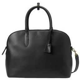 Marc O'Polo Shopper "Gaia", Damen, Gr. B/H/T: 28cm x 38cm x 14cm, schwarz, Leder, MARC O'POLO ACCESSORIES, Taschen Shopper, gro&szlig;e Damen-Umh&auml;ngetasche, Henkeltasche, Schultertasche