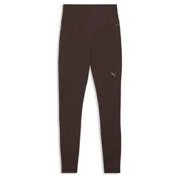 Trainingstights Puma "CLOUDSPUN High-Waist-Leggings Damen", Damen, Gr. M, Normalgr&ouml;&szlig;en, chocolate braun, Obermaterial: 85% Polyester, 15% Elasthan. Innere Tasche: 85% Polyester, 15% Elasthan, eng, Hosen