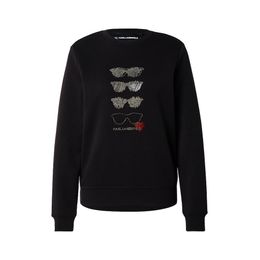 K by KARL LAGERFELD Karl Lagerfeld Sweatshirt 'SUNGLASSES' female Black size M