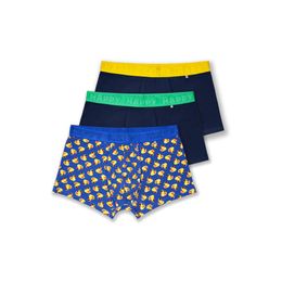 Happy Socks Boxershorts 'Rubber Duck' Herren Gr&ouml;&szlig;e L blau / marine / gelb / gr&uuml;n