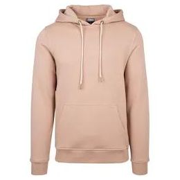 Sweatshirt Urban Classics "Urban Classics Herren Basic Sweat Hoody", Herren, Gr. XS, amber, 63% Baumwolle, 37% Polyester, unifarben, Sweatshirts Sweatshirt