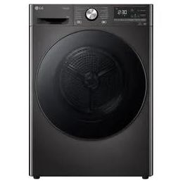 LG W&auml;rmepumpentrockner "RT90V9W", Energieeffizienz: C (A-G), schwarz, B:60cm H:85cm T:66cm, Trockner