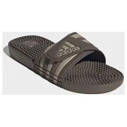 Badesandale Adidas SPORTSWEAR "ADISSAGE BADESCHLAPPEN", Herren, Gr. 47, earth strata, trace khaki, earth strata, Synthetik, Schuhe, Badelatschen
