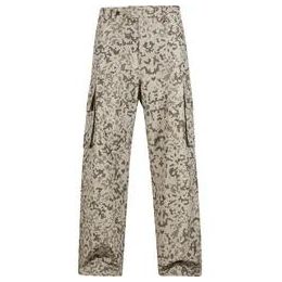 Cargohose PEQUS "PEQUS PEQUS Camo Cargo", Damen, Gr. XS, US-Gr&ouml;&szlig;en, aluminium, 65% Baumwolle, 35% Polyester, relaxed fit, Hosen Cargohose