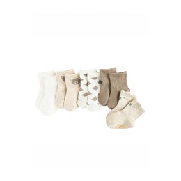 Cool Club Socken M&auml;dchen Gr&ouml;&szlig;e 19/21 beige / hellbeige / braun / wei&szlig;meliert