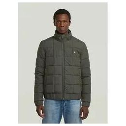 G-Star Raw Outdoorjacke G-STAR "Meefic Quilted Jacke", Herren, Gr. XL, asfalt, Obermaterial: 100% Polyester, Jacken Outdoorjacke