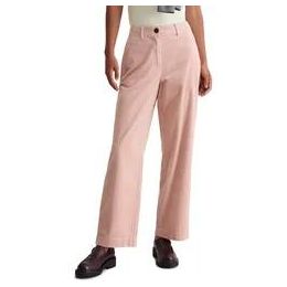 Marc O'Polo Chinohose MARC O'POLO "aus Organic Cotton", Damen, Gr. 42, Normalgr&ouml;&szlig;en, pastel rose, Cord, Obermaterial: 100% Baumwolle, unifarben, loose fit kn&ouml;chelfrei, Hosen Chinohose