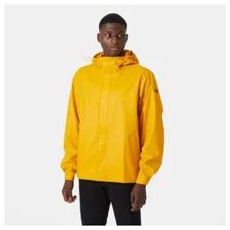 Regenjacke Helly Hansen "MOSS JACKET", Herren, Gr. XL, essential ye, Obermaterial: 100% Polyurethan, normal, Jacken Regenjacke, sportlicher Stil, mit wasserdichter Helox+-Gewebetechnologie