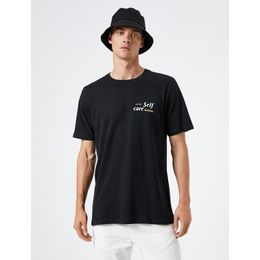 KOTON T-Shirt Herren Gr&ouml;&szlig;e M schwarz